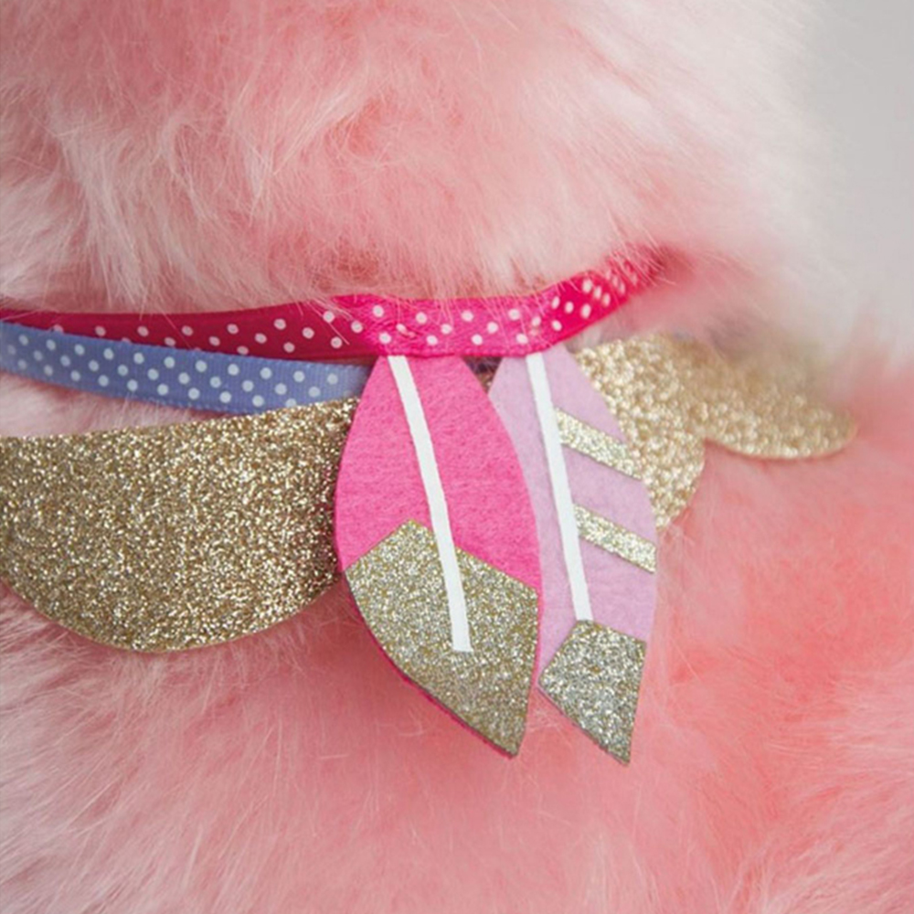 Histoire d'ours - Peluche Lama Rose - 50 cm